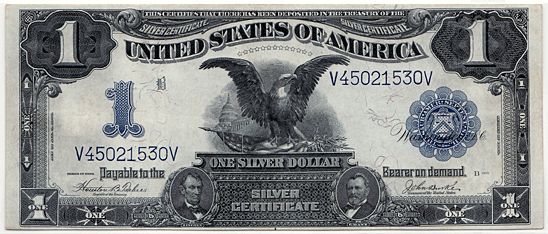 BezalelCoins - US Banknotes: Large Note-Silver Certificates